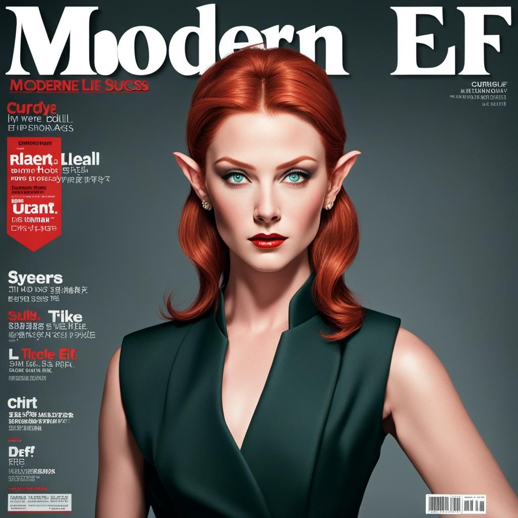 Modern Elf 2 - AI Generated Artwork - NightCafe Creator