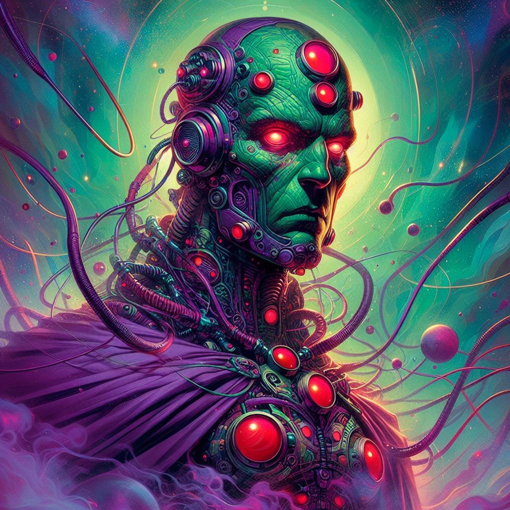Brainiac - AI Generated Artwork - NightCafe Creator