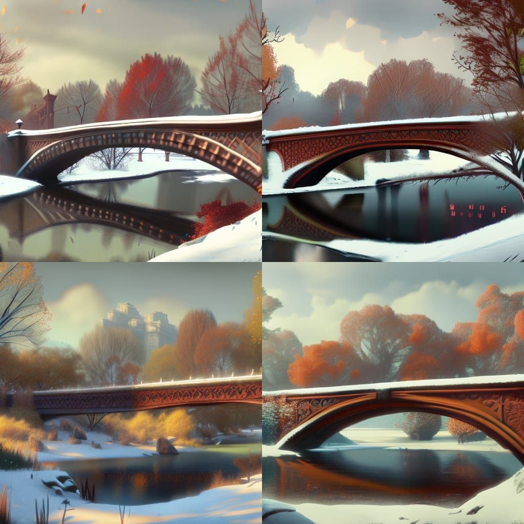 Bridge - AI Generated Artwork - NightCafe Creator