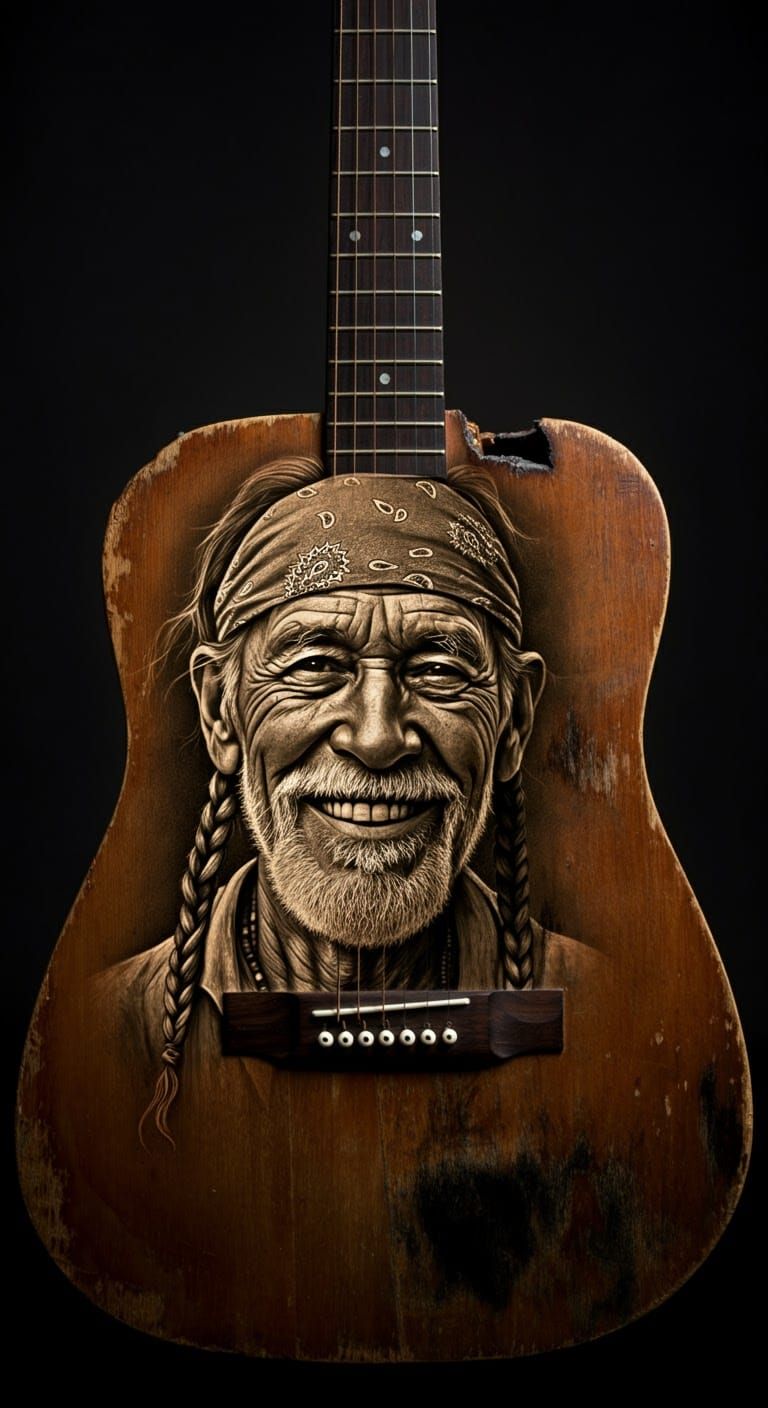 Guitar Art - AI Generated Artwork - NightCafe Creator