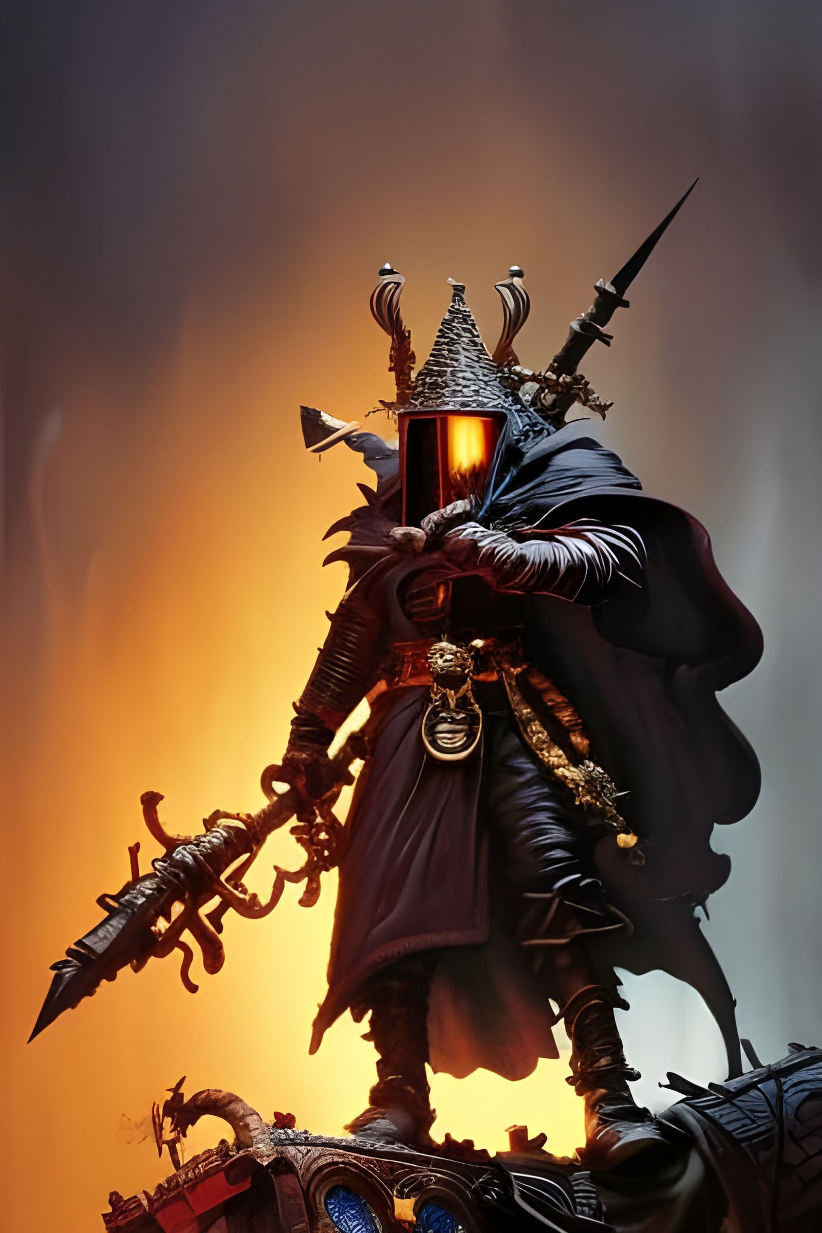 Chaos Mage - AI Generated Artwork - NightCafe Creator