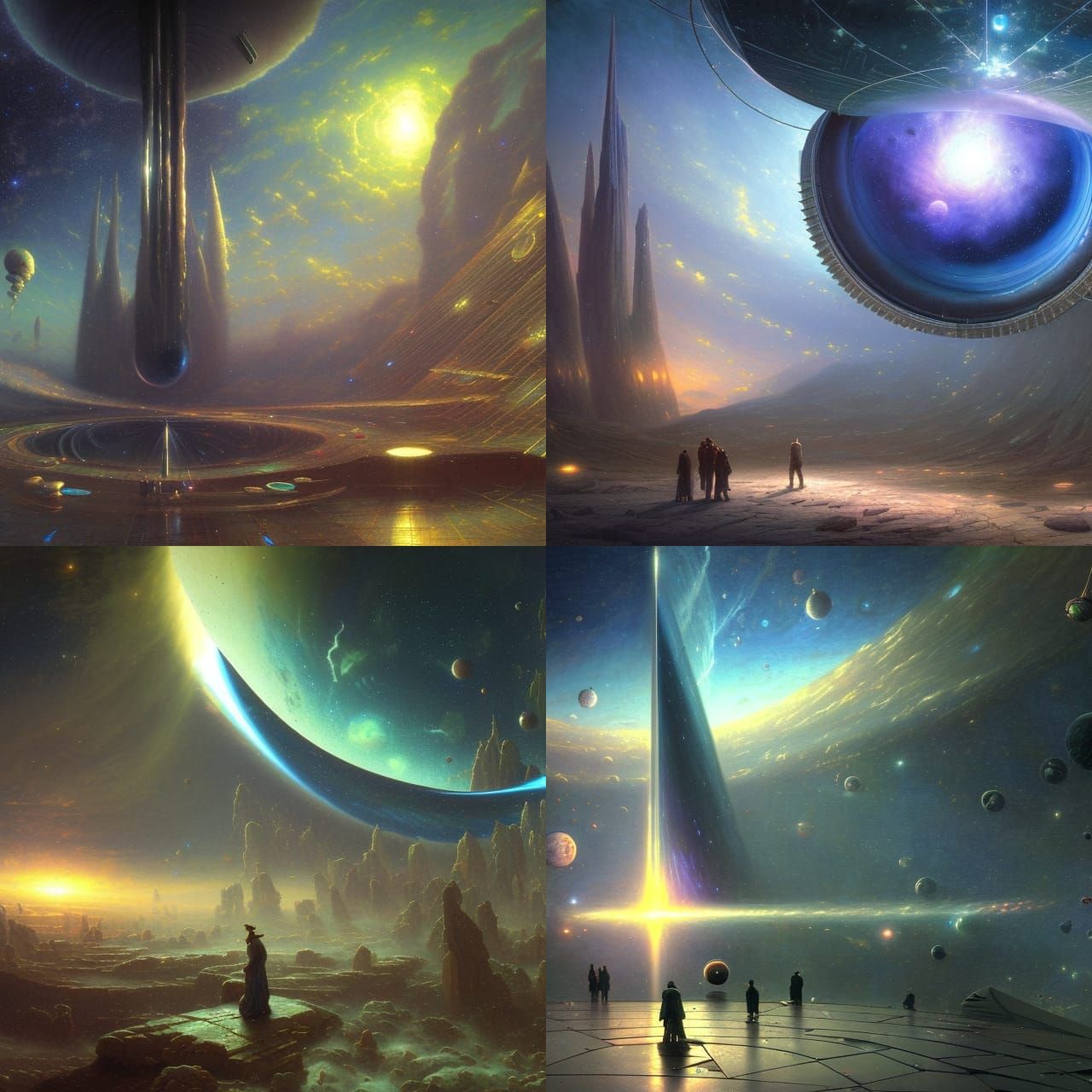 The first deep space wormhole gate comes online hyperdetailed 8k ...