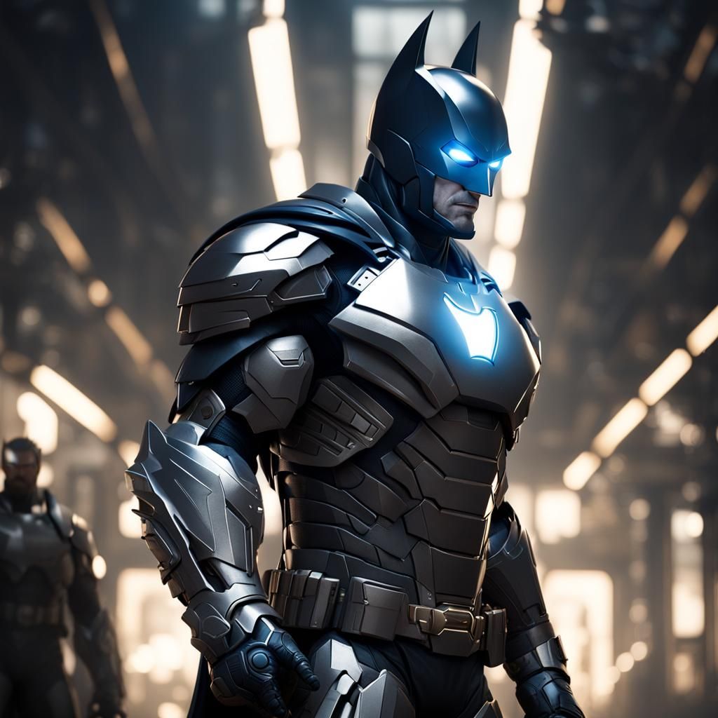 The Iron Bat - AI Generated Artwork - NightCafe Creator