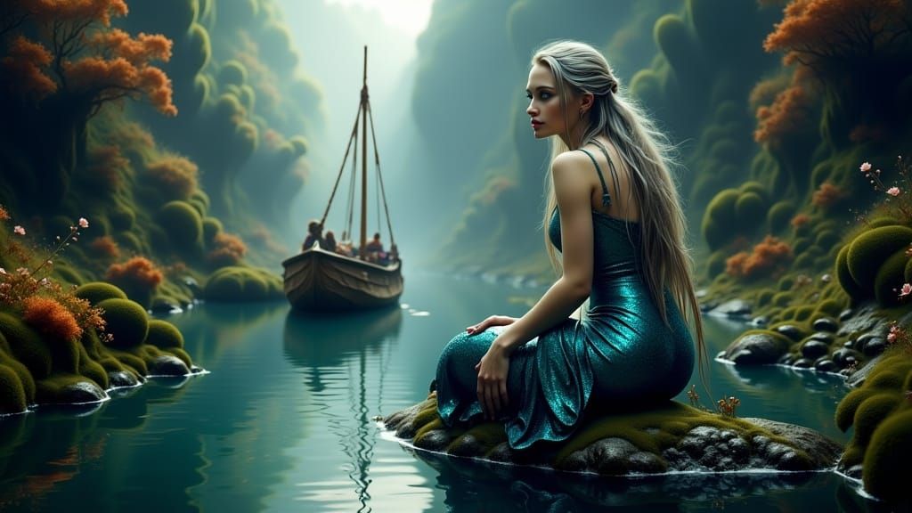 Lorelei (A River Siren from German Folklore)