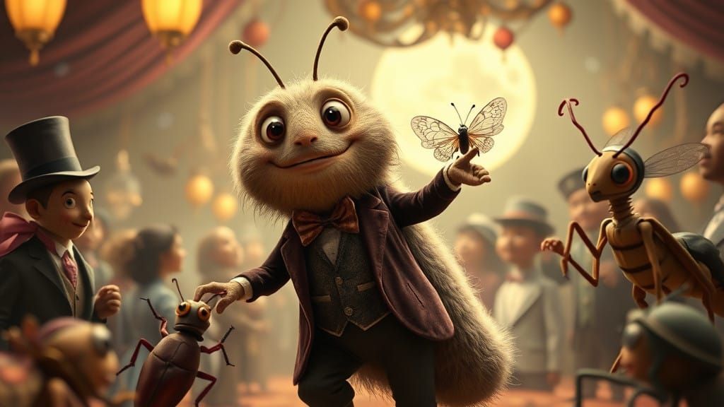 Bug Ball Where Even Ugly Bugs Fit In