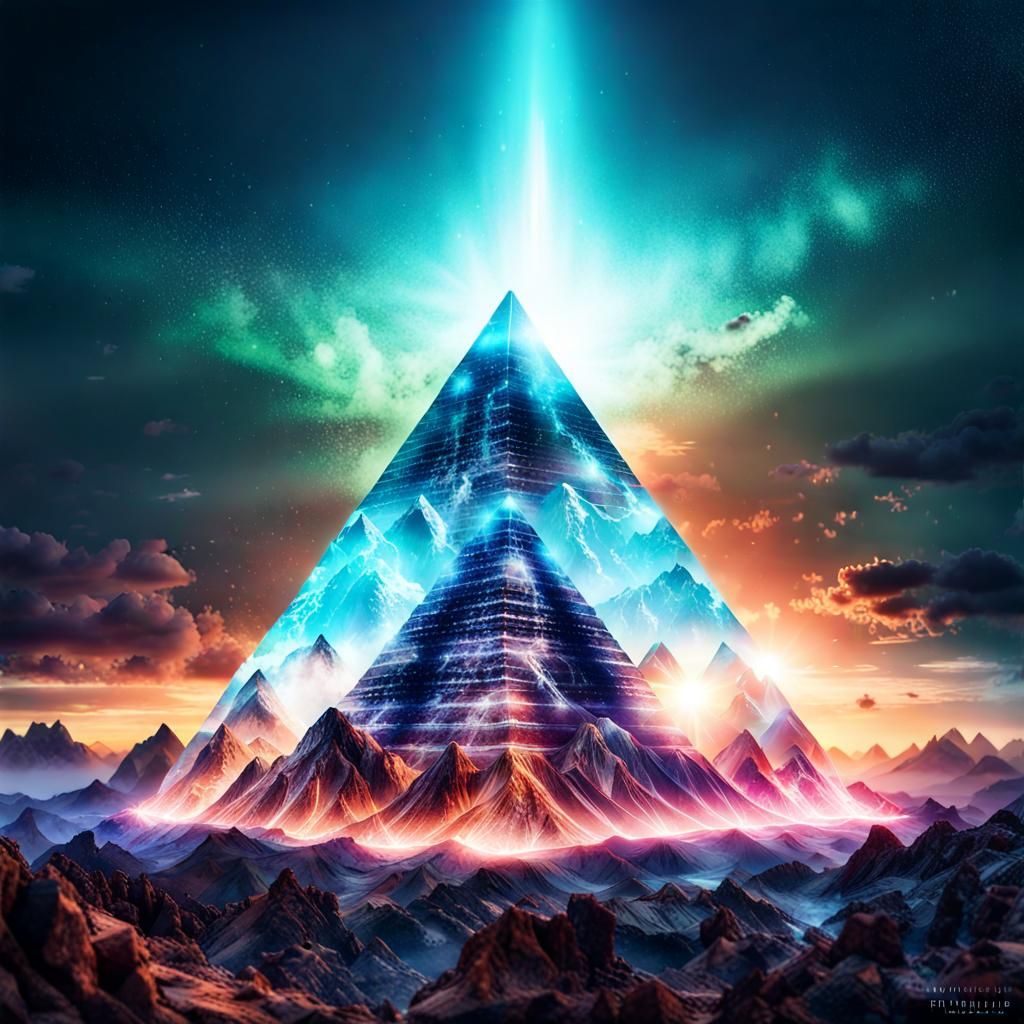 Pyramid - AI Generated Artwork - NightCafe Creator