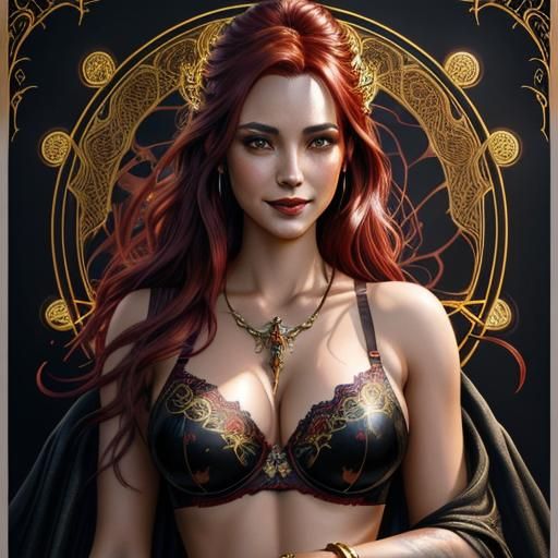 pretty smiling goddess - AI Generated Artwork - NightCafe Creator