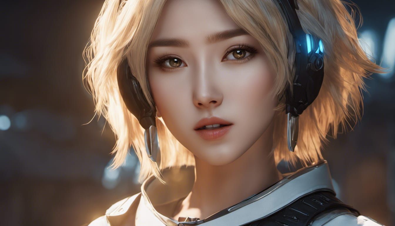 AOA kpop fan art Choa - AI Generated Artwork - NightCafe Creator