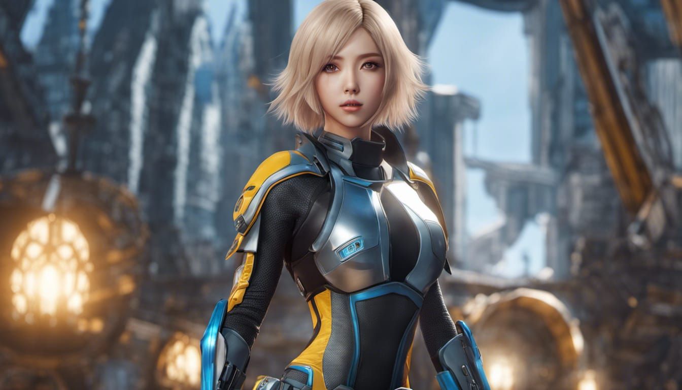 AOA kpop fan art Choa. - AI Generated Artwork - NightCafe Creator