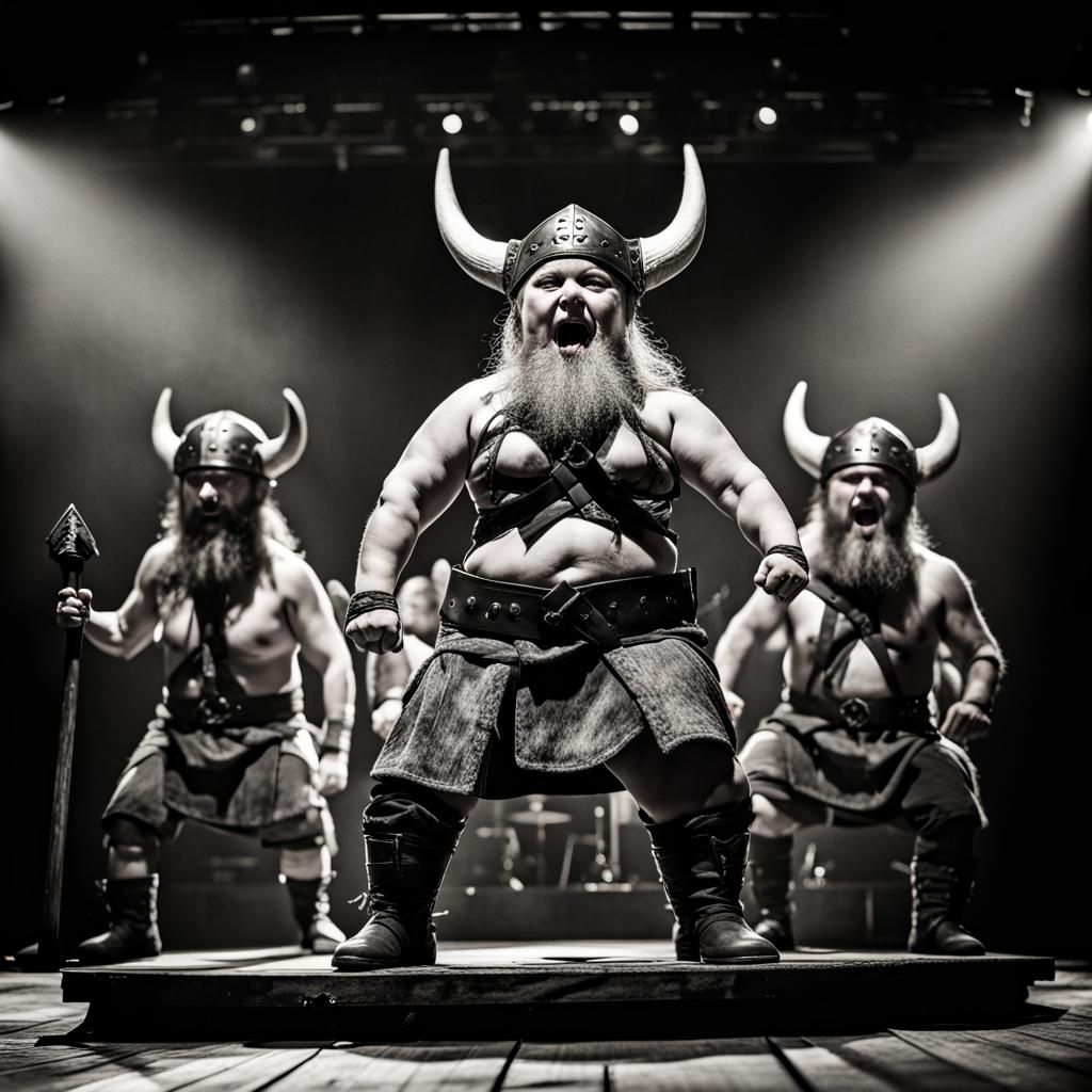 Viking Opera - AI Generated Artwork - NightCafe Creator