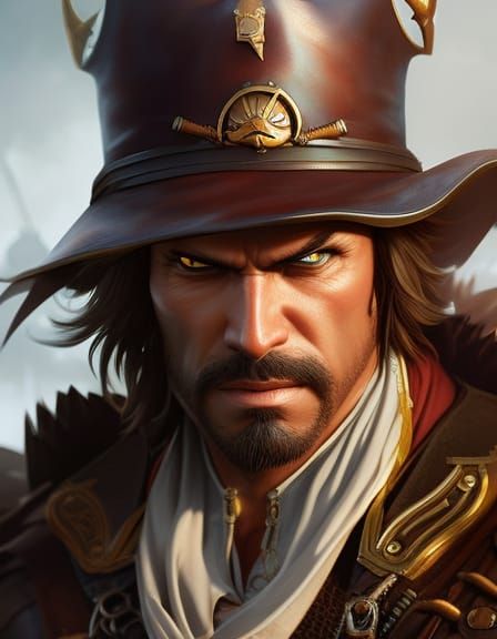 Demonic Pirate - AI Generated Artwork - NightCafe Creator