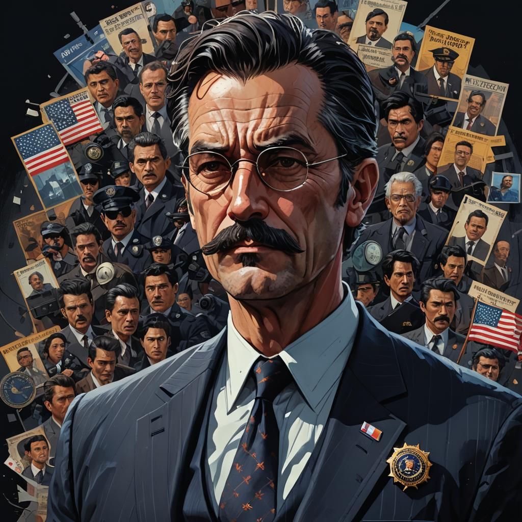 Federal Agent - AI Generated Artwork - NightCafe Creator