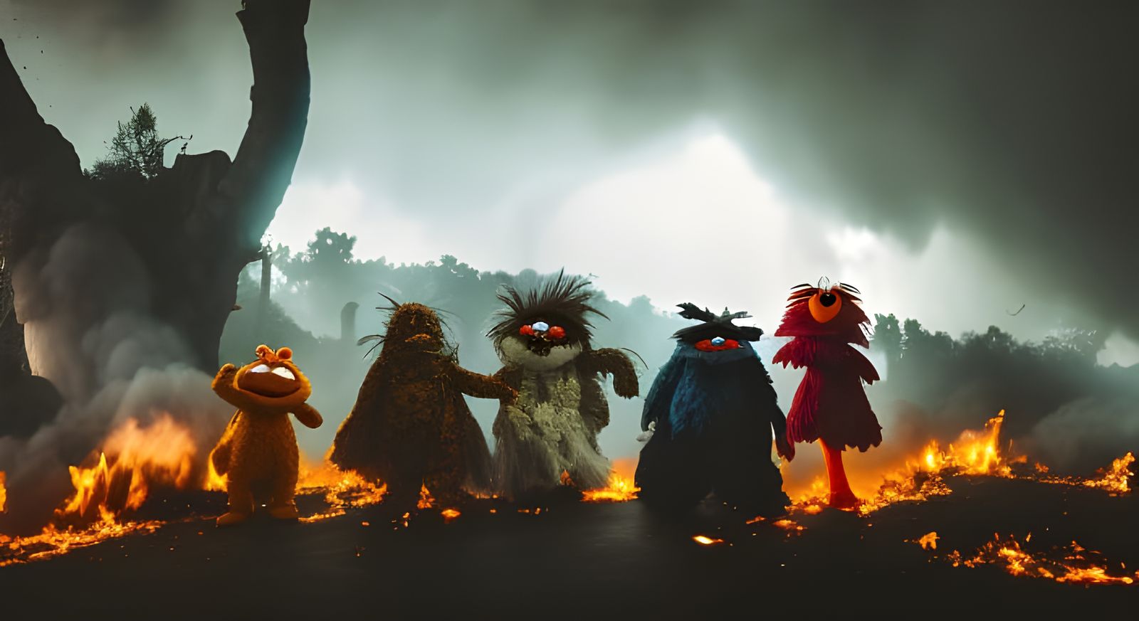 Demonic Puppets From Hell (Continued) - AI Generated Artwork ...