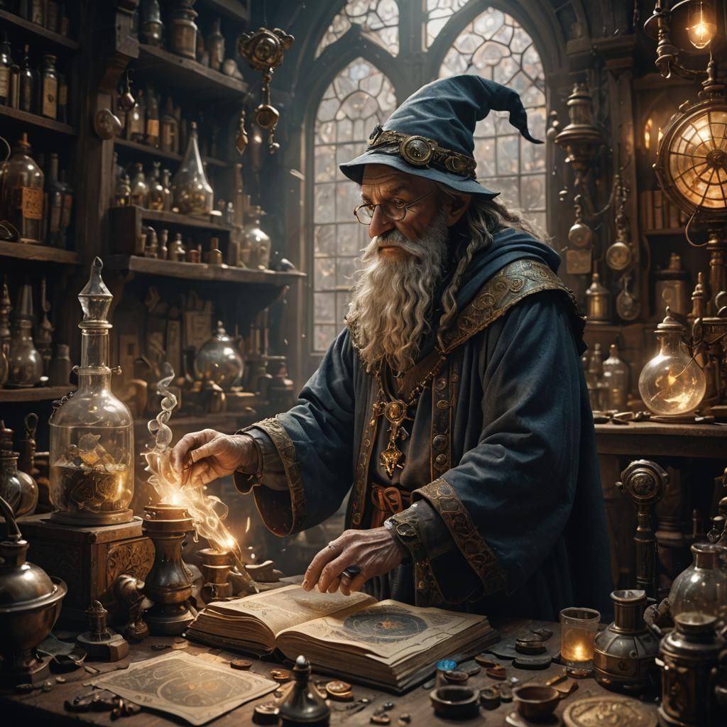 Alchemy 11 - AI Generated Artwork - NightCafe Creator