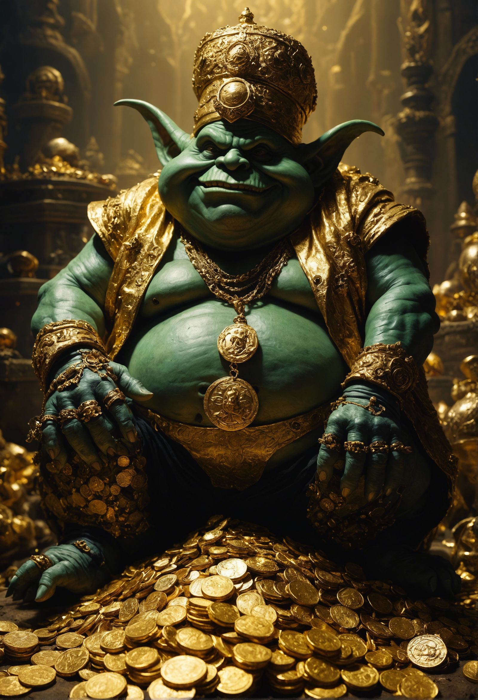 Treasure Goblin - AI Generated Artwork - NightCafe Creator