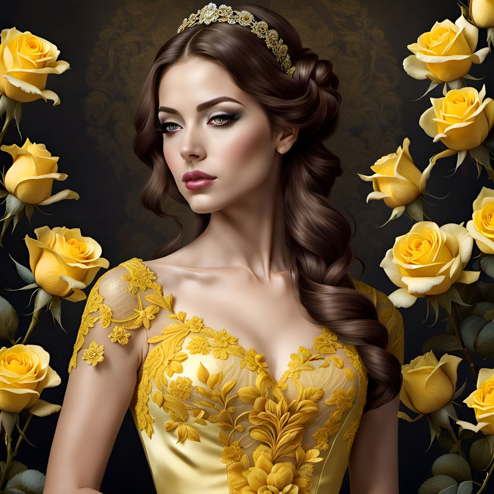 elegant woman - AI Generated Artwork - NightCafe Creator