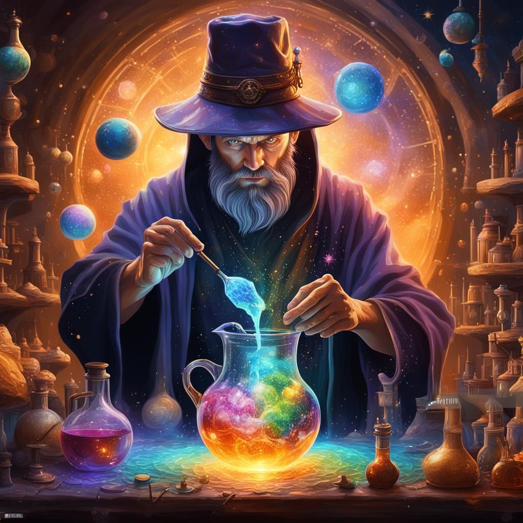 The Alchemist - AI Generated Artwork - NightCafe Creator
