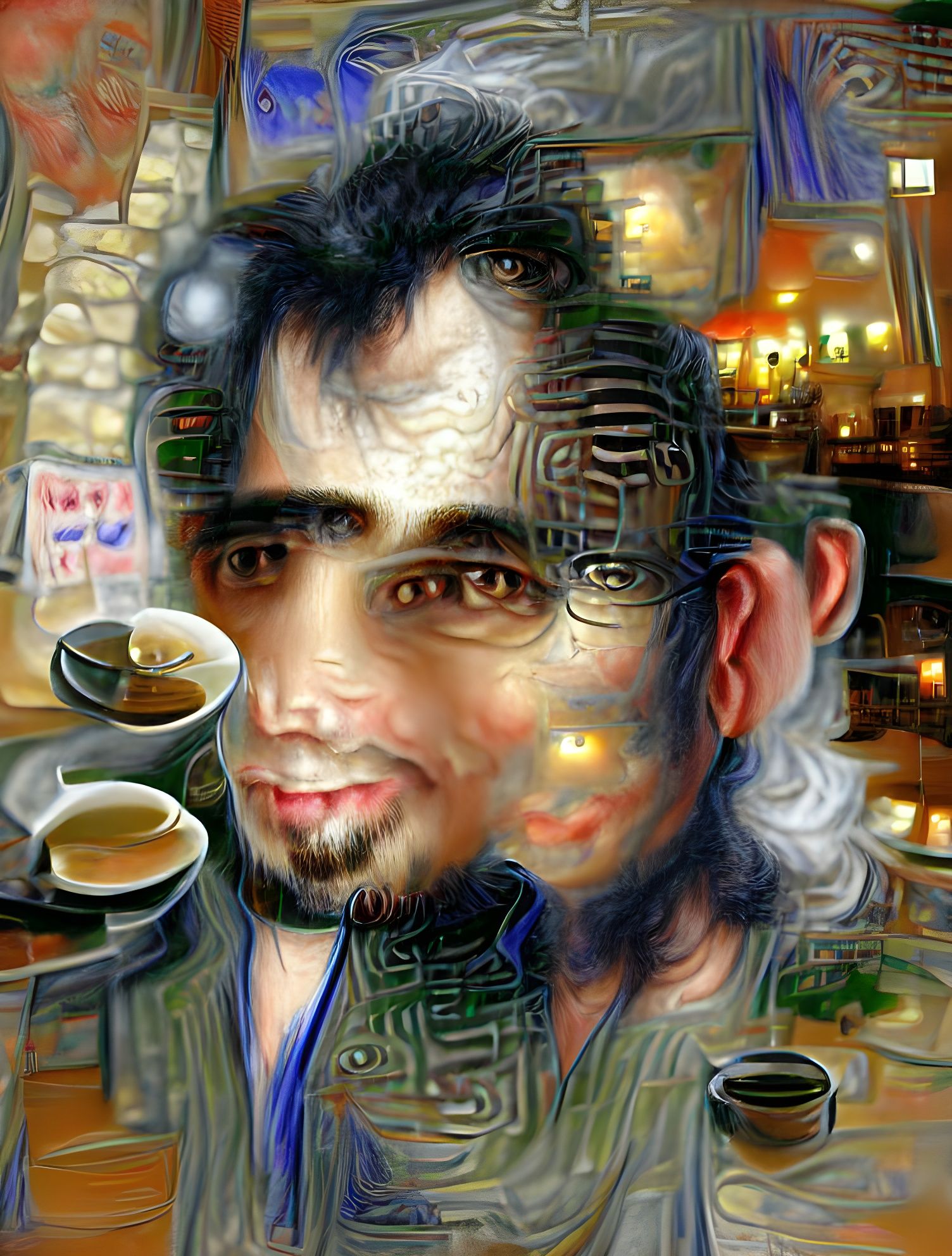 NightCafe AI Bot Artist Self-Image Portrait, detailed - AI Generated ...