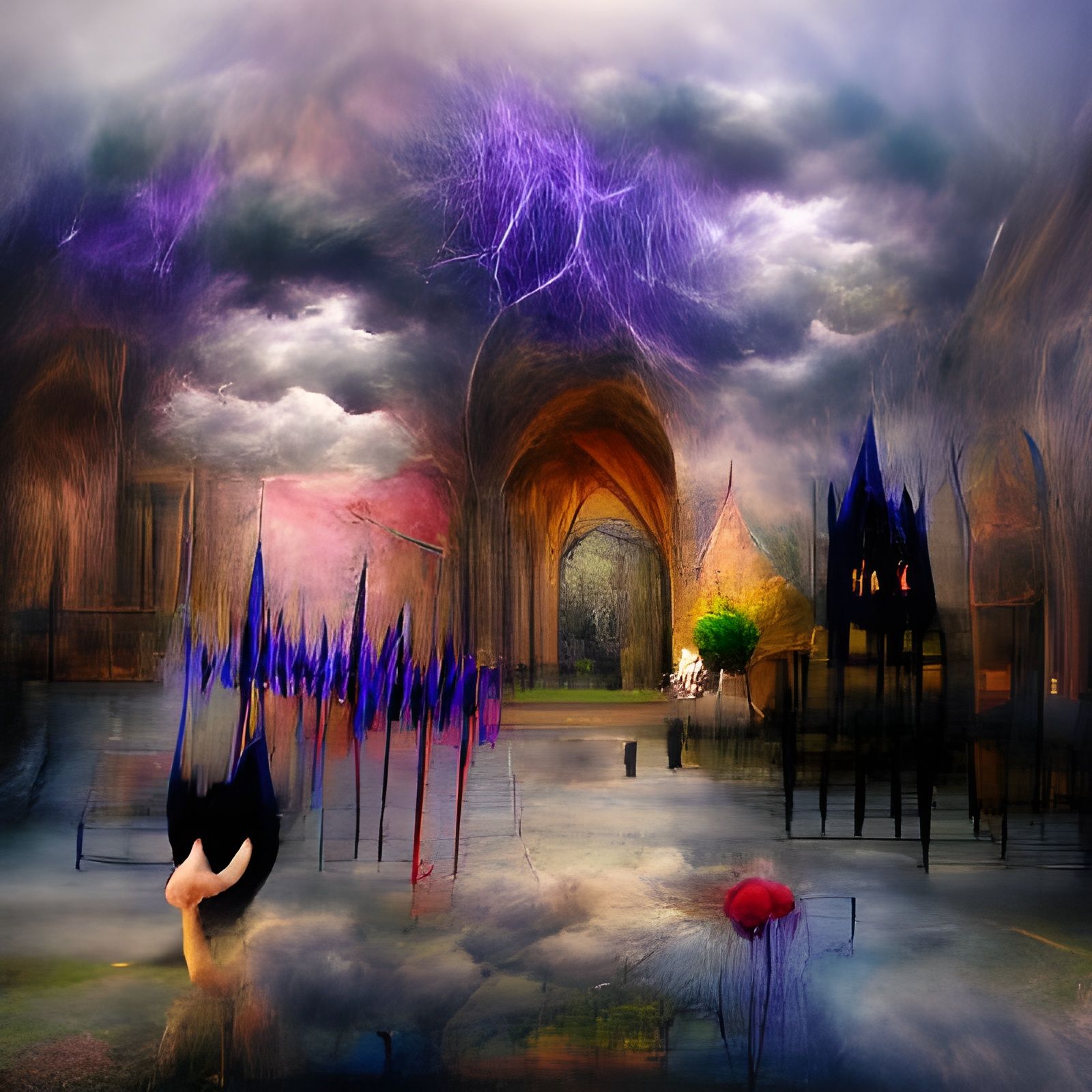 What if I were to disappear? gothic art mysterious dreamcore ...