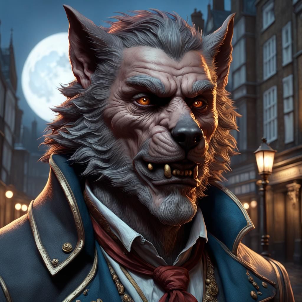 Werewolf - AI Generated Artwork - NightCafe Creator