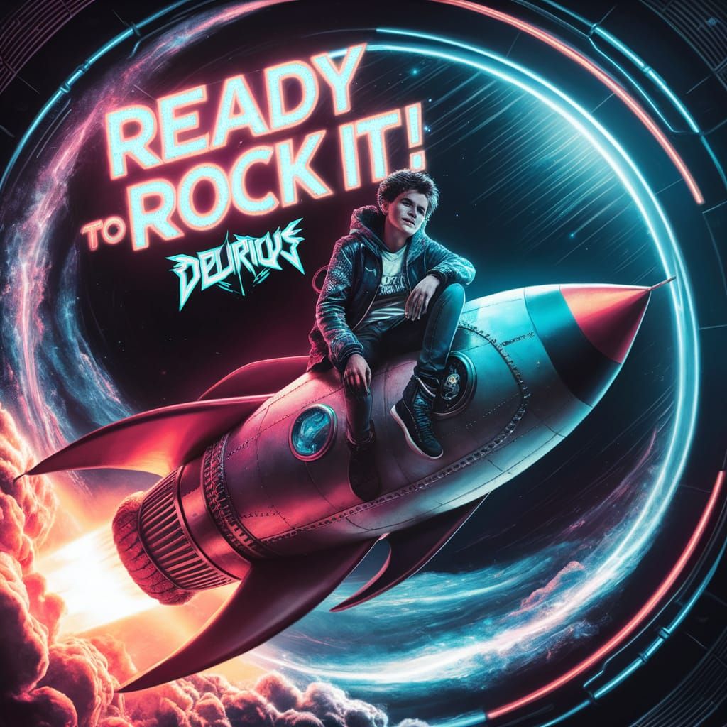 Ready to Rock it! by Delirious - AI Generated Artwork - NightCafe Creator