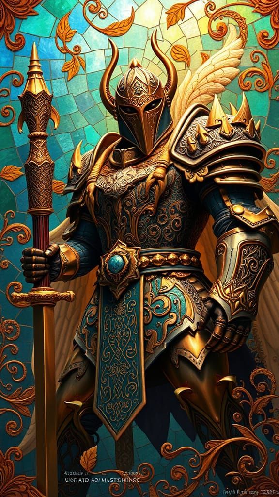 Goliath Fighter Resolute Studio Ghibli complementary colors deep color ...