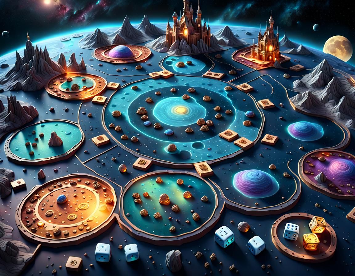 board game - AI Generated Artwork - NightCafe Creator