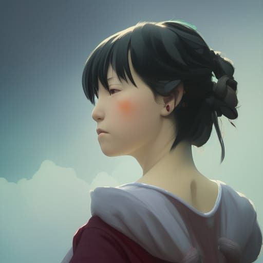 Chihiro spirited away - AI Generated Artwork - NightCafe Creator