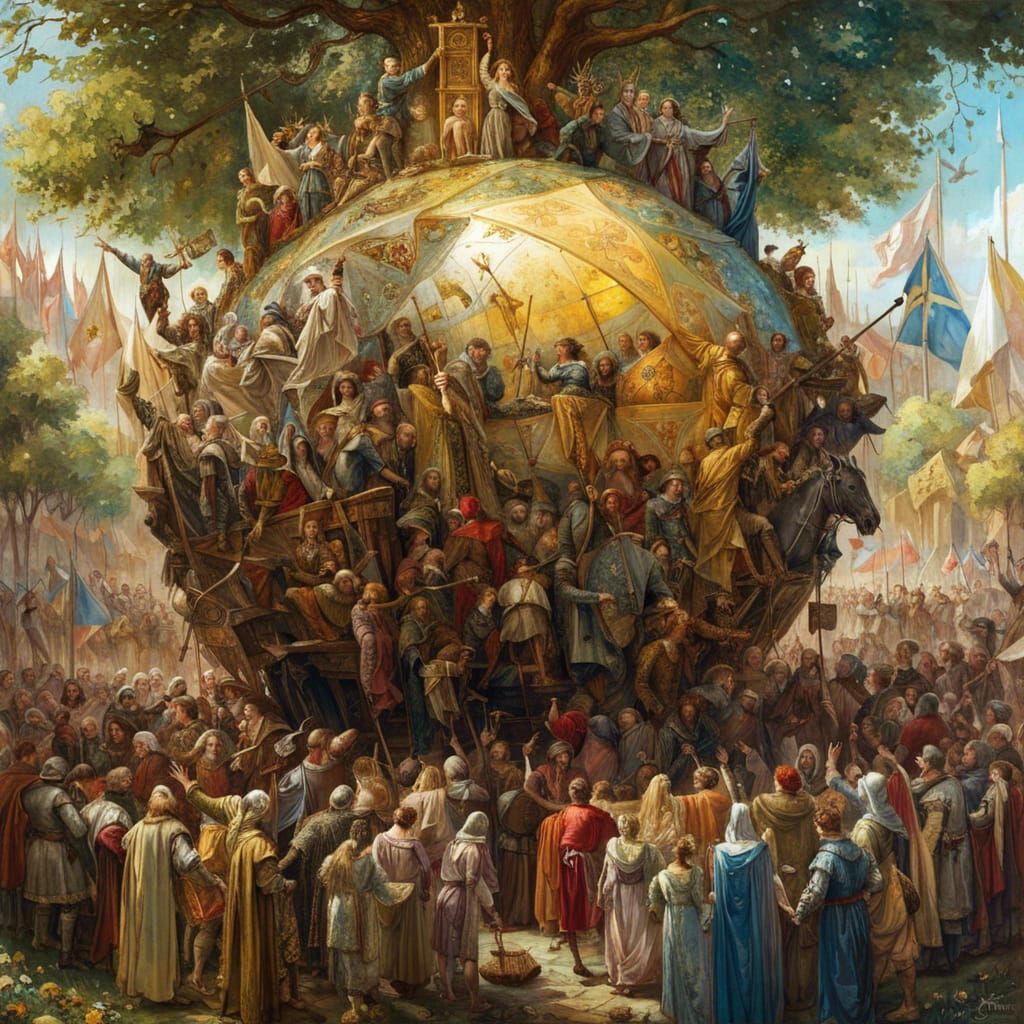 Medieval Ball Is What I Asked For! 😥 - AI Generated Artwork - NightCafe ...