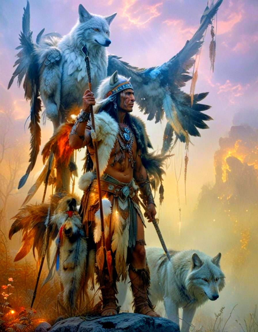 "Vision Quest 2, The Burning Mountain: The Wolf's Gift"