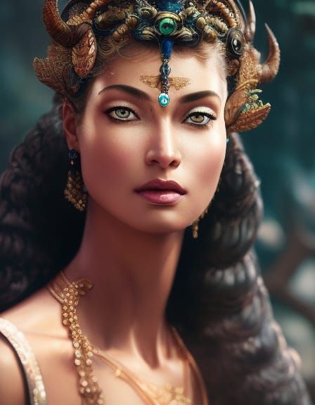Mayan Goddess Fantasy 1 - AI Generated Artwork - NightCafe Creator