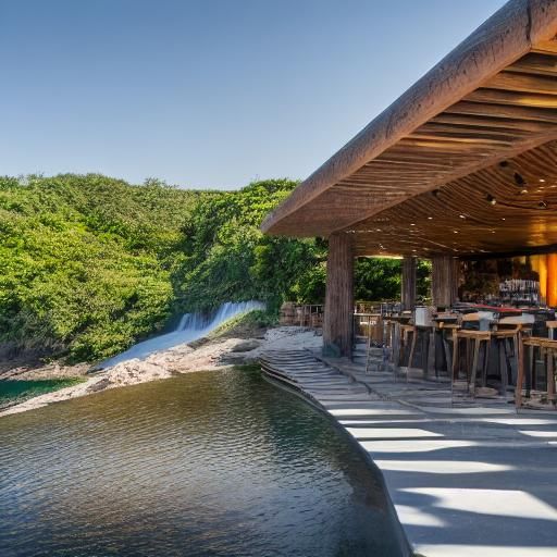 A stunning scene of an incredible impossible architecturally designed ...