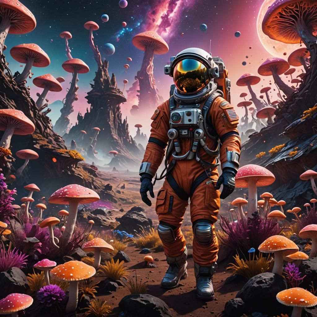 Space Mask - AI Generated Artwork - NightCafe Creator