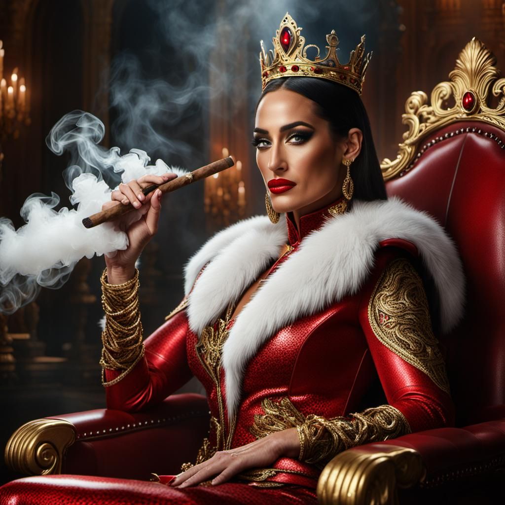 Queen Nicole Garcia - AI Generated Artwork - NightCafe Creator