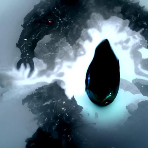 Obsidian Monster - AI Generated Artwork - NightCafe Creator