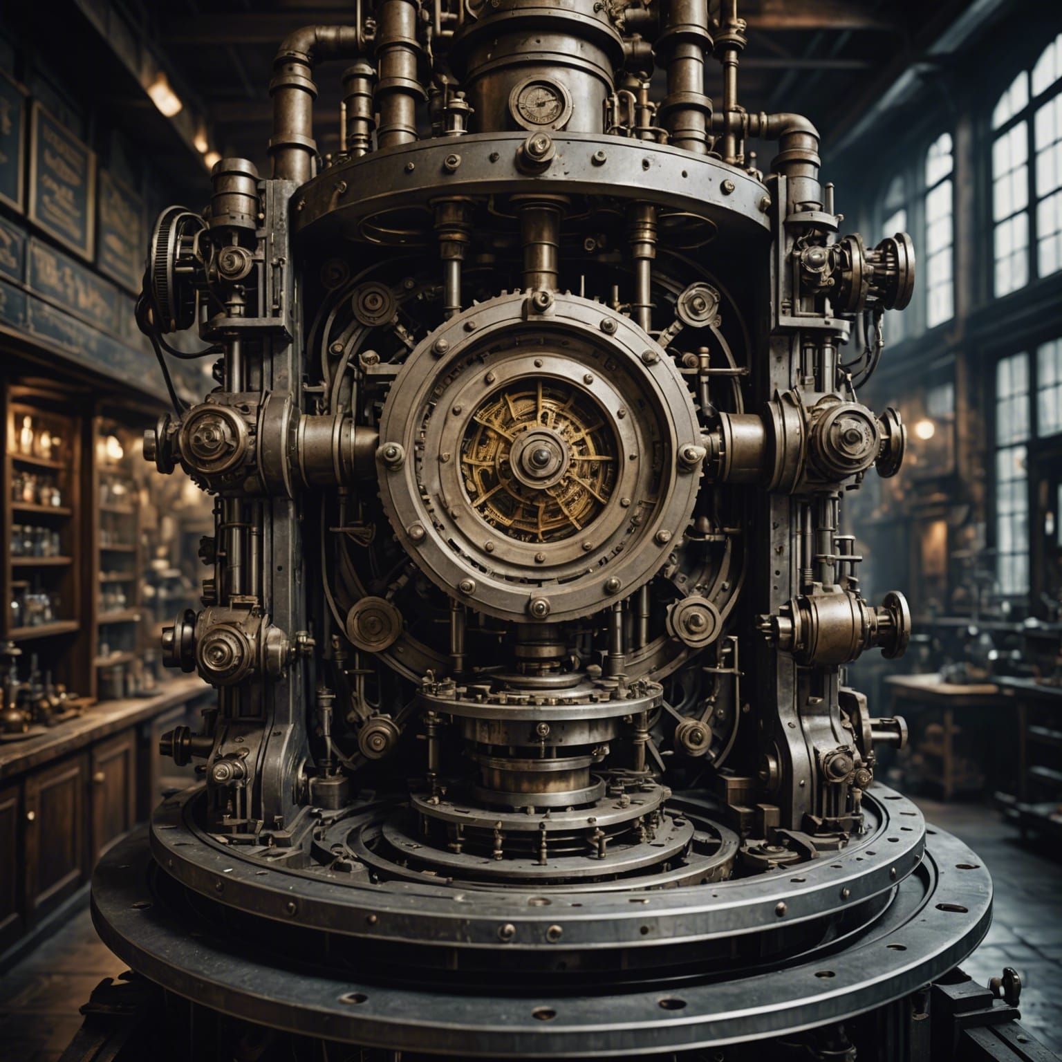 machine alchemy - AI Generated Artwork - NightCafe Creator