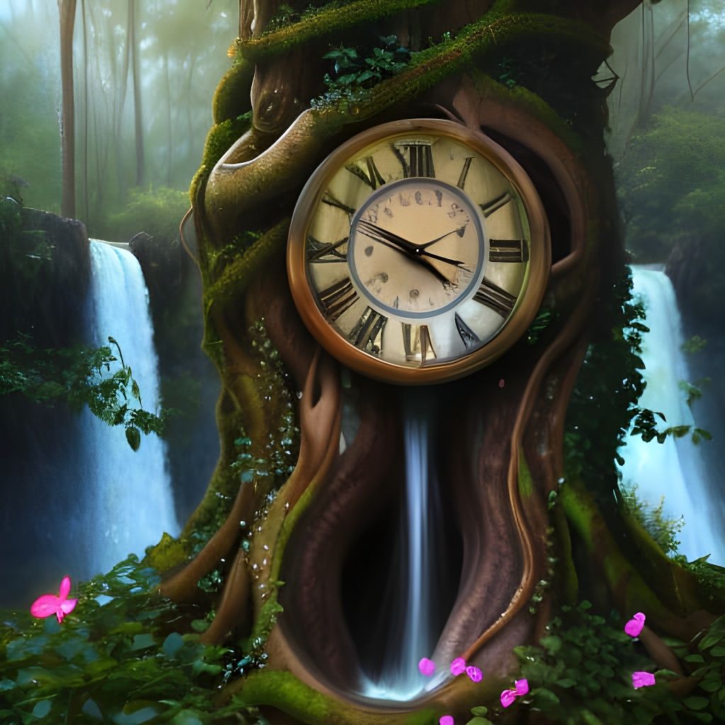 Ancient Magical Clock - AI Generated Artwork - NightCafe Creator