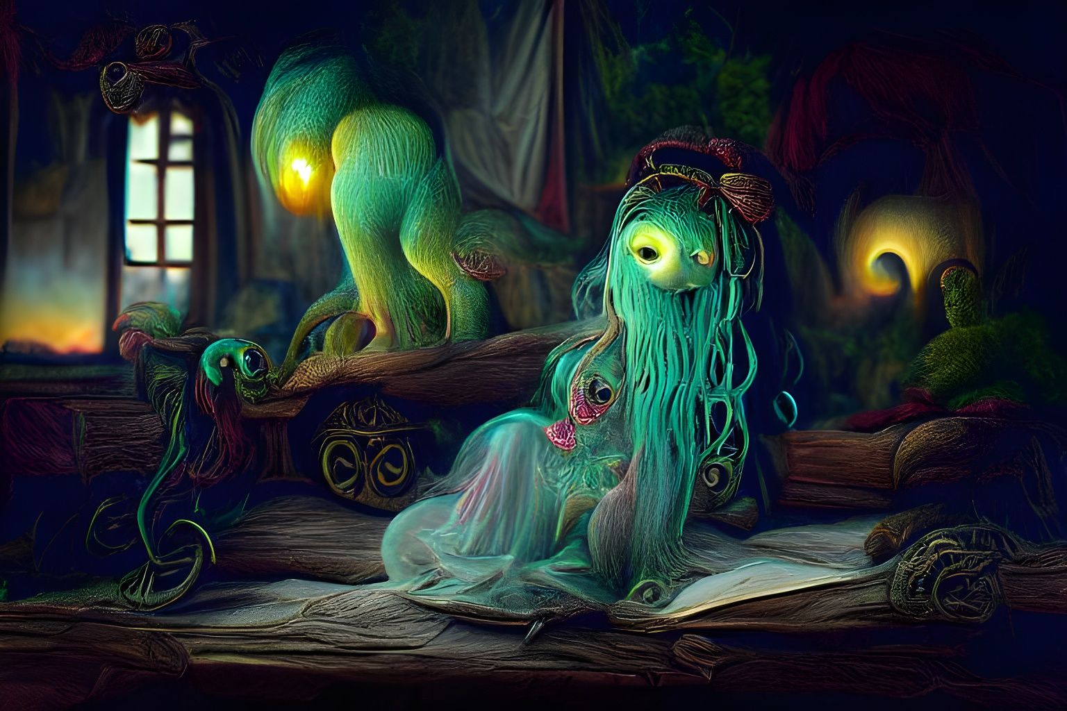 Cryptid Creeper XV - AI Generated Artwork - NightCafe Creator