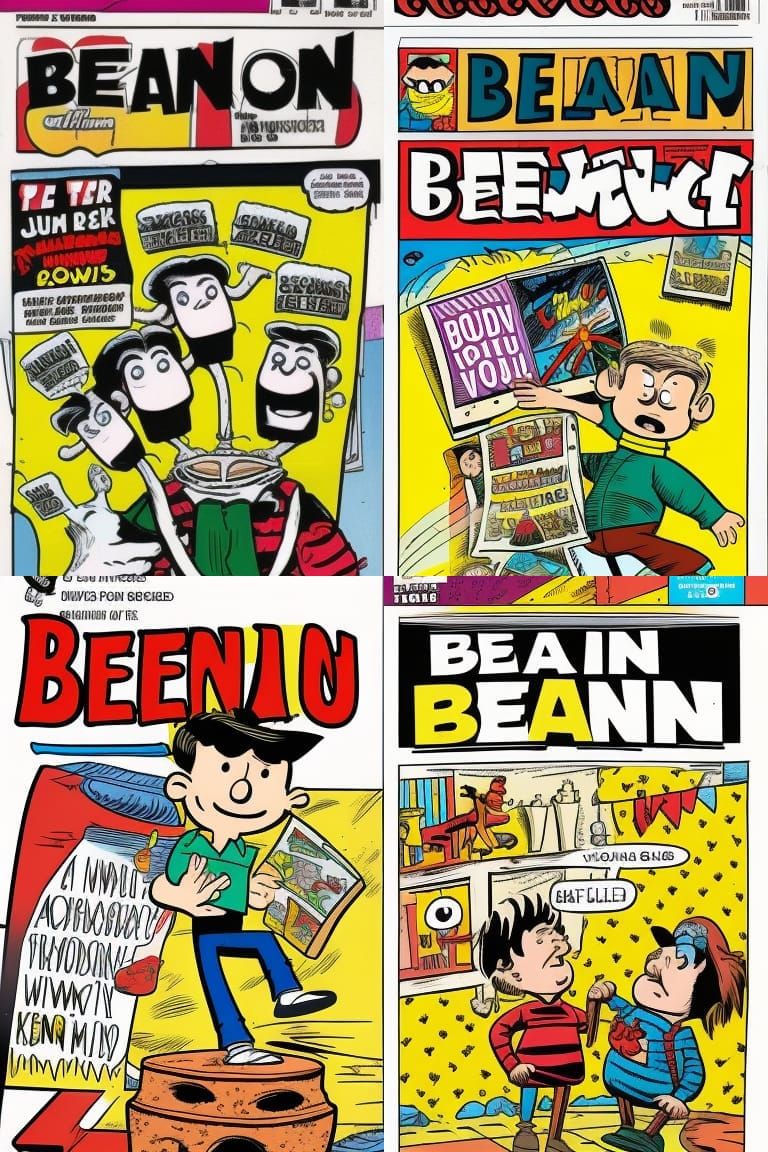 Never Be Without The Beano - AI Generated Artwork - NightCafe Creator