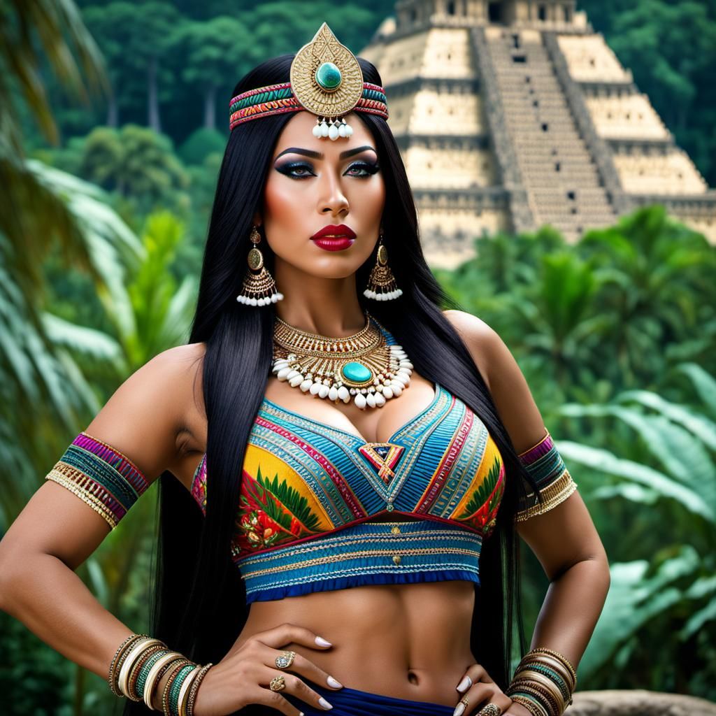 Maya princess - AI Generated Artwork - NightCafe Creator