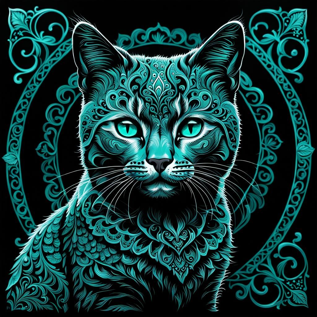 Teal Cat - Teal Cat