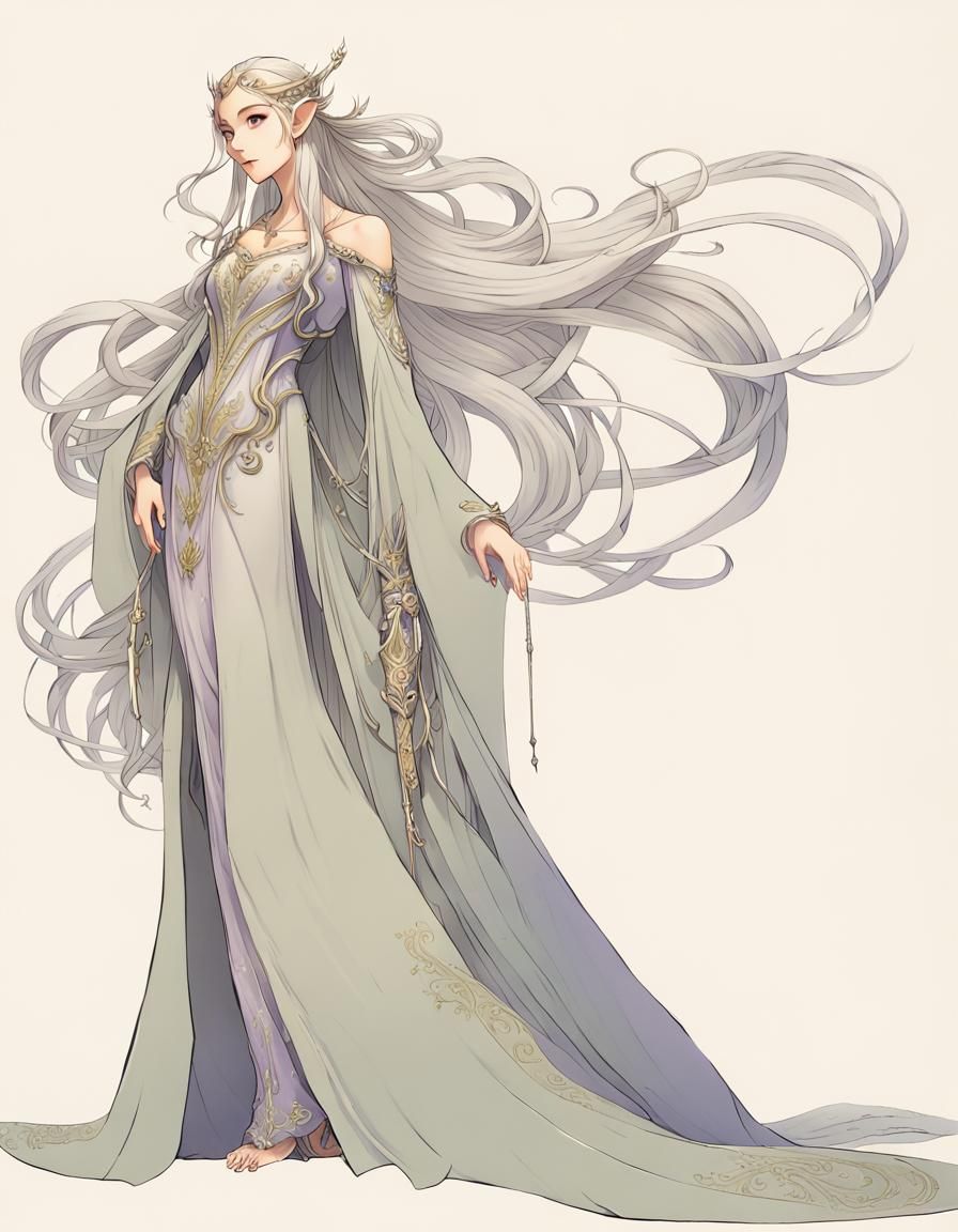 Elven Princess - AI Generated Artwork - NightCafe Creator