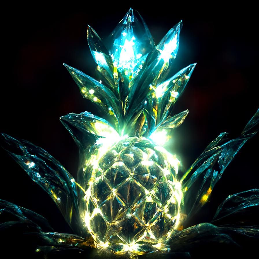 the Posh Pineapple 🍍 - AI Generated Artwork - NightCafe Creator