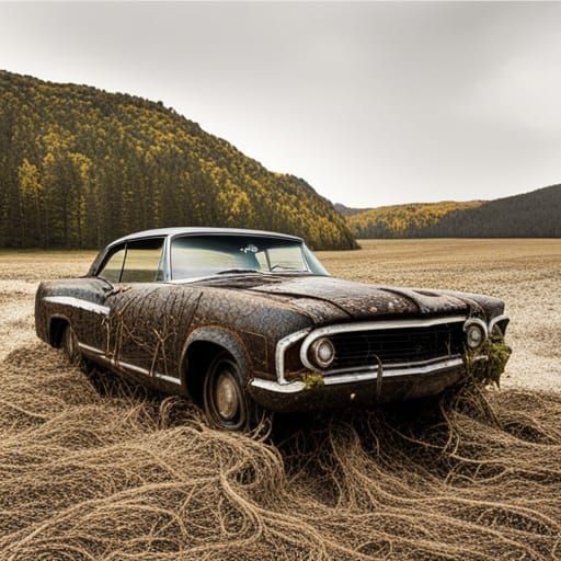 Old car #3 - AI Generated Artwork - NightCafe Creator