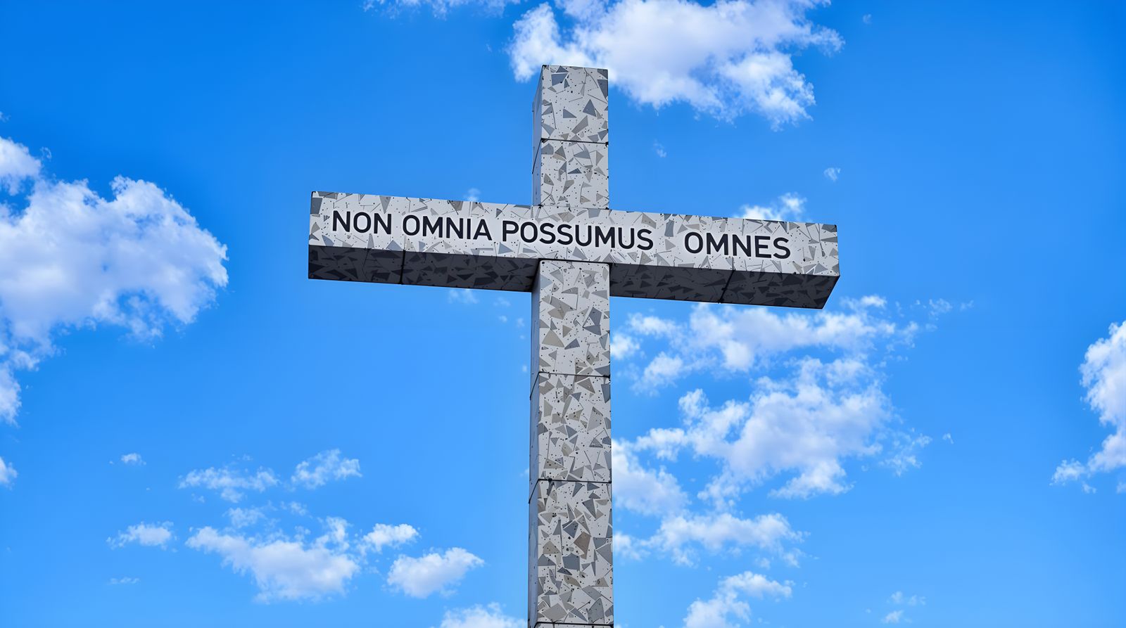 NON OMNIA POSSUMUS OMNES - Vergil's Latin Motto in Calligrap...