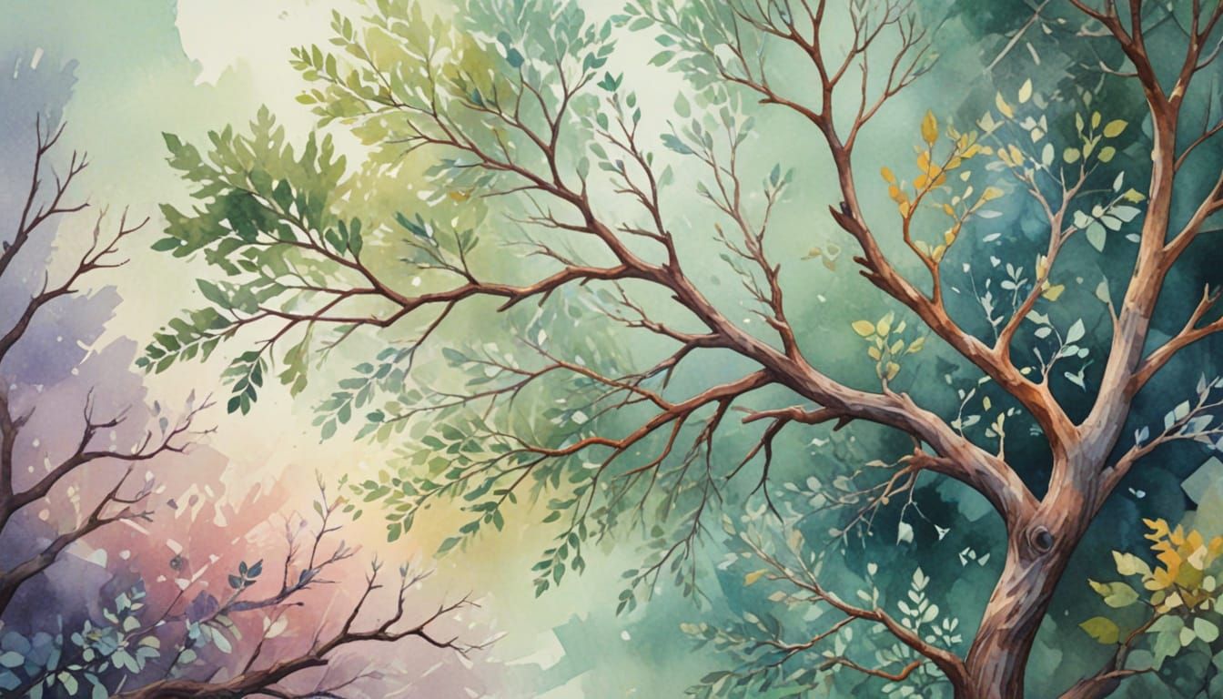 Fragmented nature scene - Fragmented nature scene