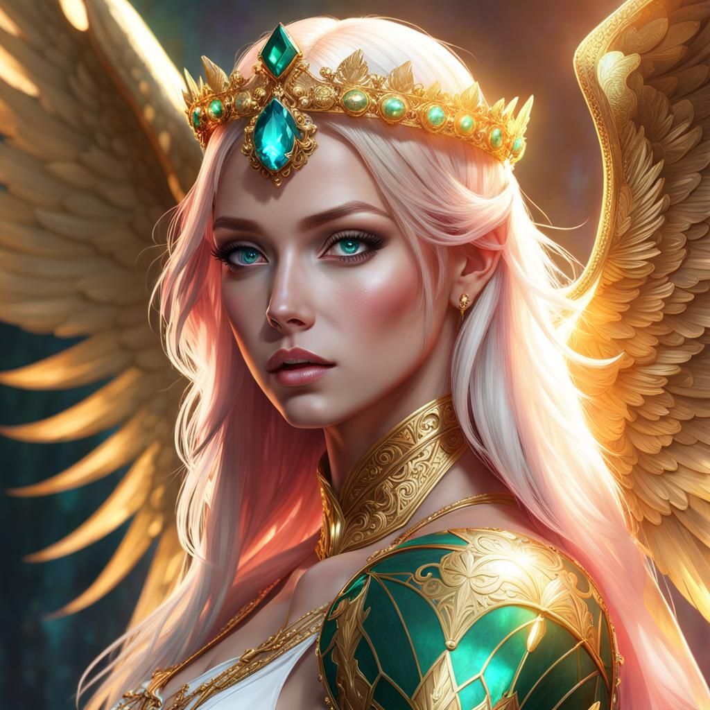 archangel uriel - AI Generated Artwork - NightCafe Creator