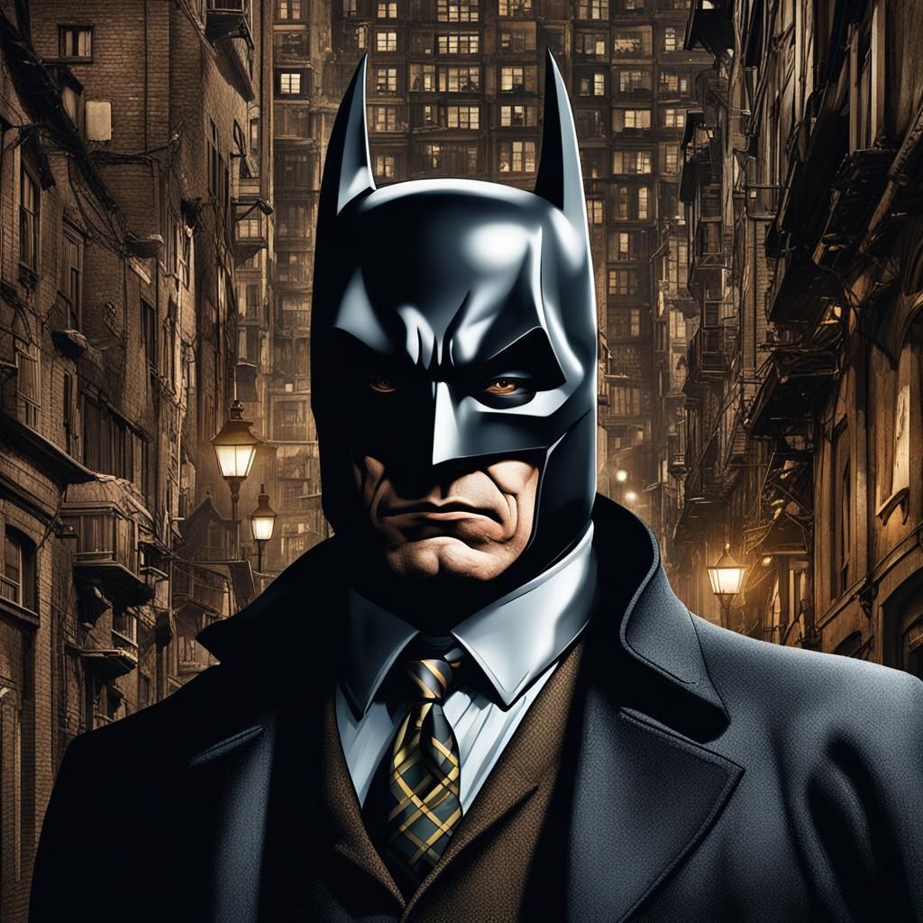 Batman-Sherlock Holmes fusion (series) - AI Generated Artwork ...