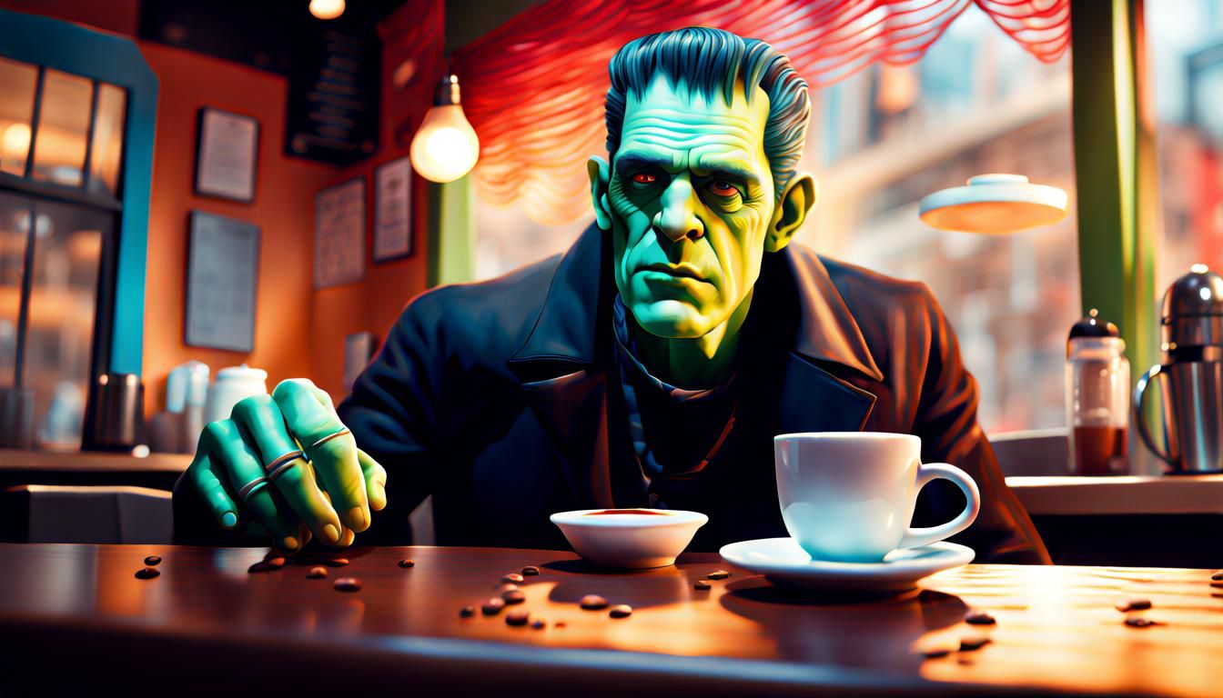 Frankenstein - AI Generated Artwork - NightCafe Creator