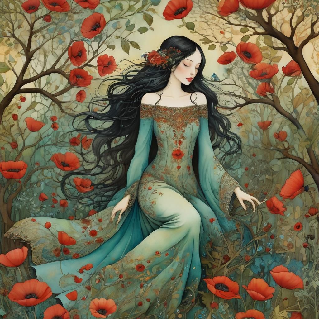 Poppy - AI Generated Artwork - NightCafe Creator